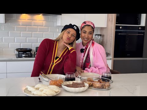 JESSICA DIENER TEACHING US HOW TO MAKE PAP AND WORS ON THE LATEST EPISODE OF SHEECAS KITCHEN CHAOS !