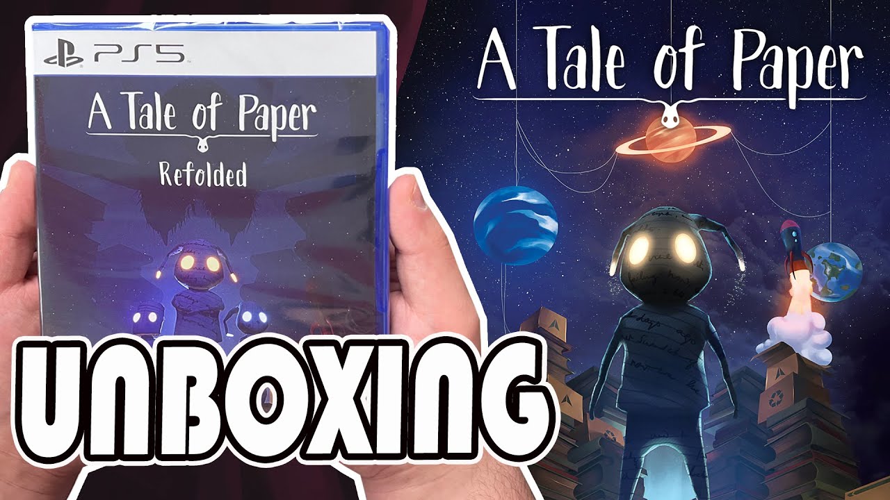A Tale of Paper - Refolded - PS5 Unboxing - YouTube