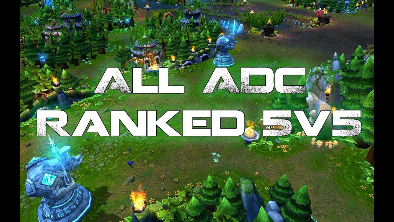 League of Legends ALL AD CARRY PICKS Ranked 5v5 Gameplay - YouTube