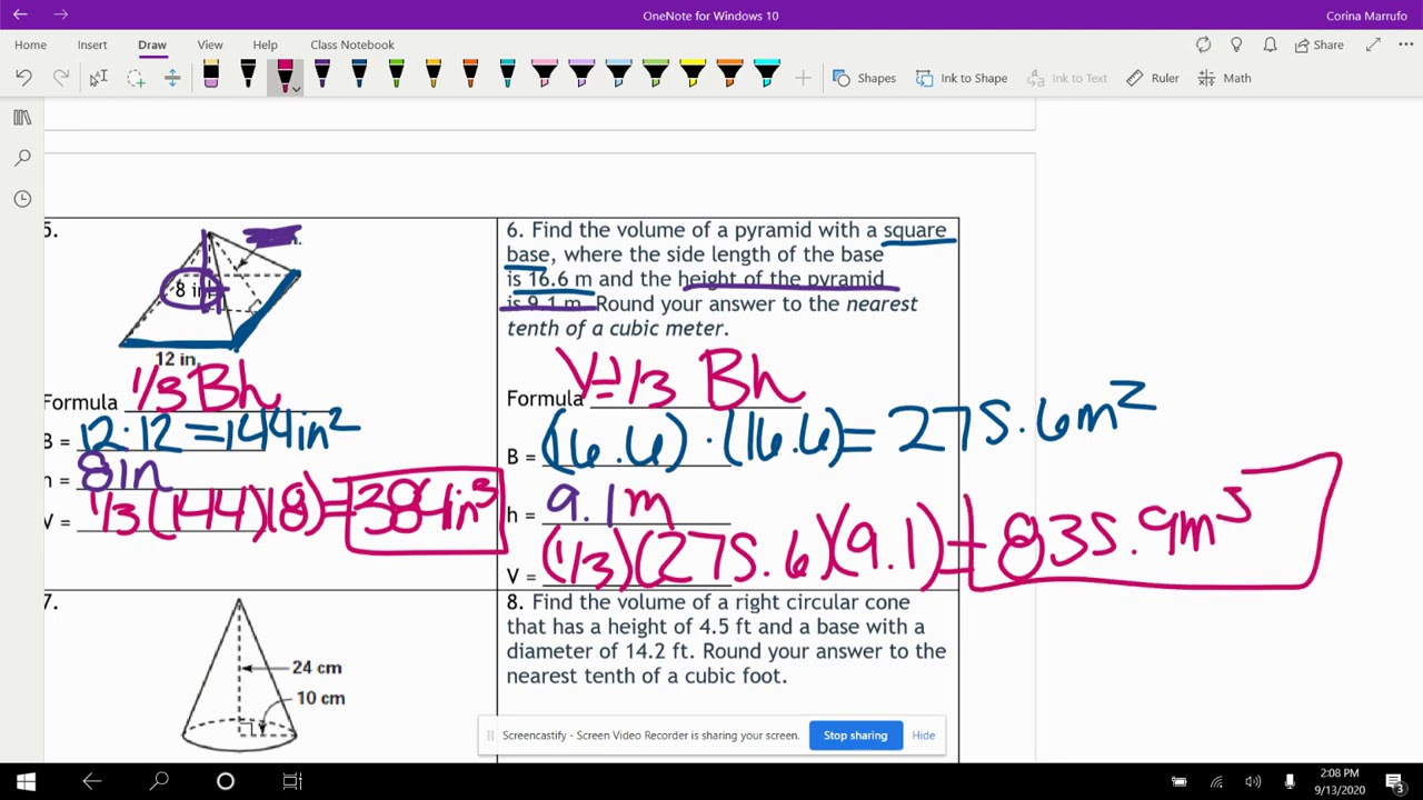 Volume Of Prisms Cylinders Cones Pyramids And Spheres YouTube volume-of-prisms-cylinders-cones-pyramids-and-spheres-youtube