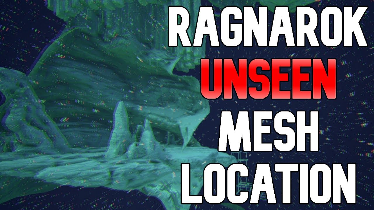 Ark Ragnarok Unseen Mesh Rat Hole Base Location for PvP | ARK: Survival ...