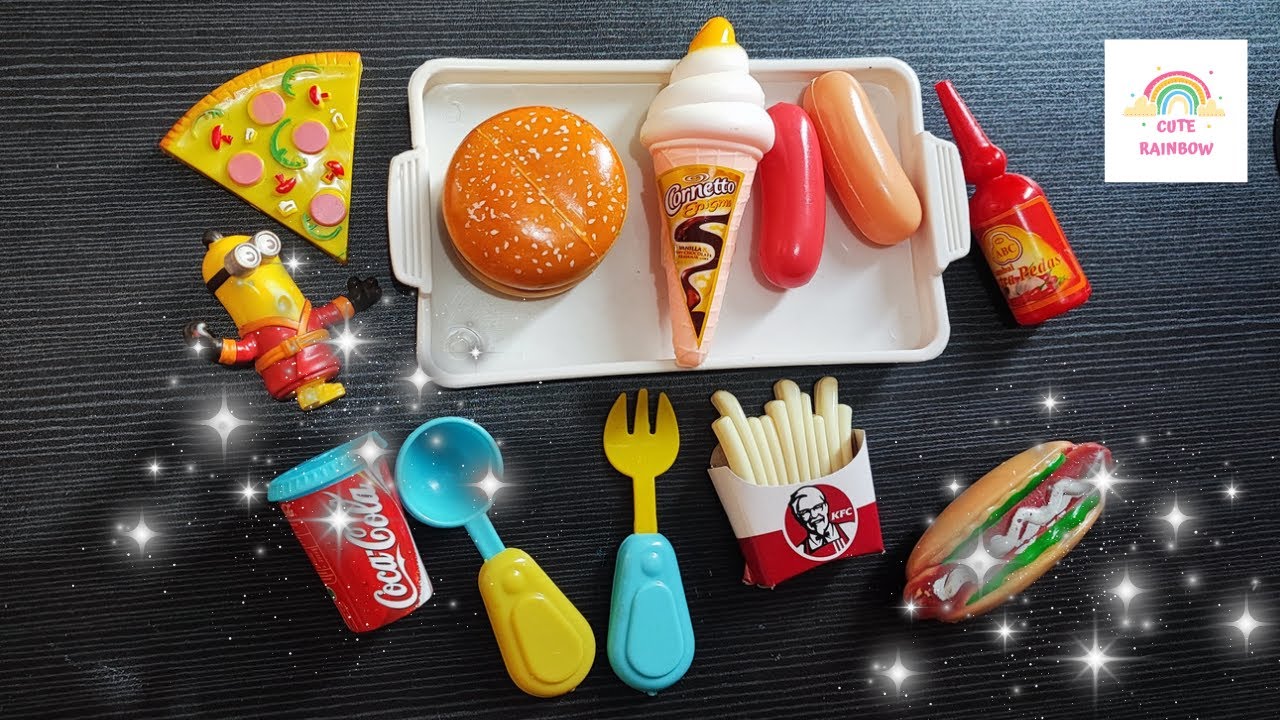 3 Minutes Satisfying With Unboxing Minion Junk Food Edition | ASMR TOYS ...