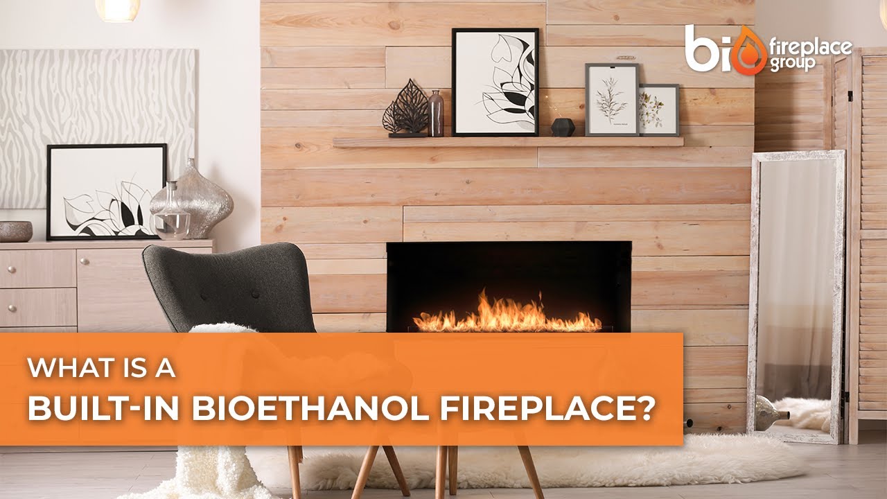 What is a built-in bioethanol fireplace - YouTube