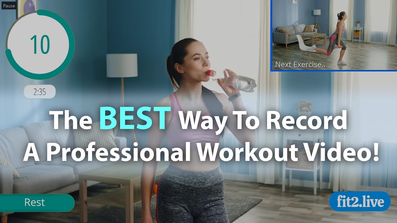 Most professional workout video recorder and Live fitness sessions tool ...