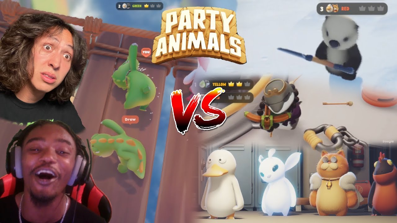 It's US VS the ENTIRE ZOO! | Party Animals w/ @Andrew.Cabrera - YouTube