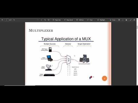 Logic Design lec 7 (Multiplexer / Demultiplexer) - YouTube
