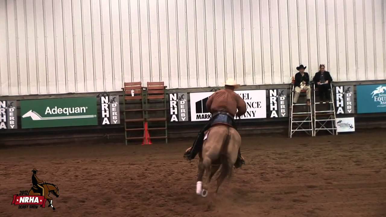 Wimpys Gone N Dun It 2012 NRHA Derby Int. Open - Show 1 - YouTube