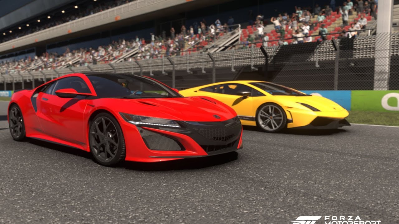 Forza Motorsport - 2017 Acura NSX - Gameplay [4K60FPS] - YouTube