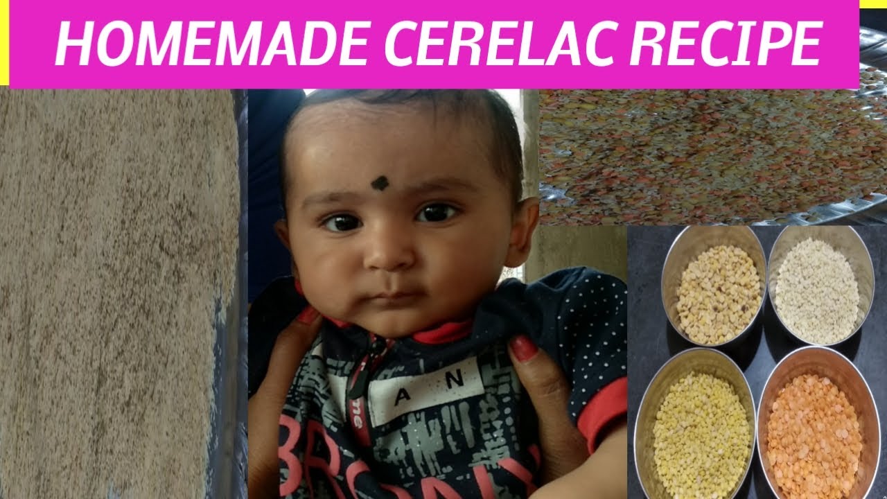 Homemade Cerelac। Super Healthy Recipe for 6 to 24 Months Old Babies ...