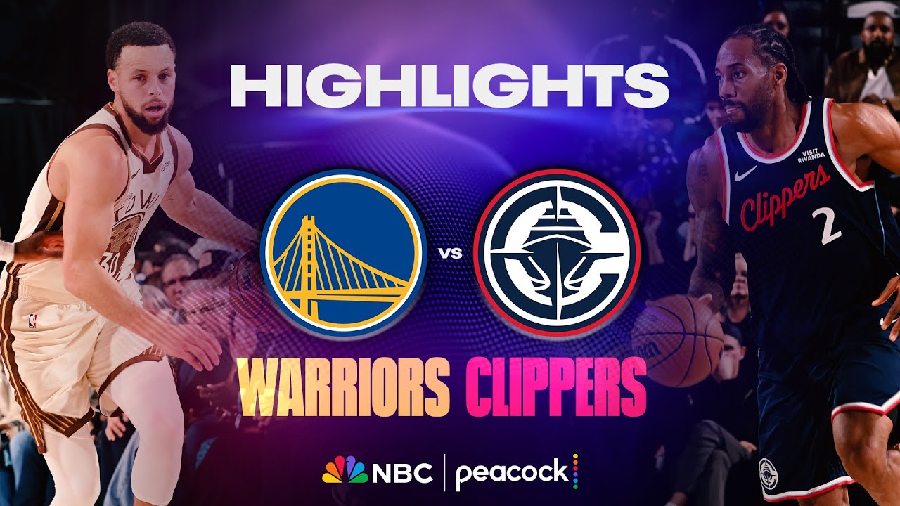 Golden State Warriors vs. Los Angeles Clippers | EXTENDED HIGHLIGHTS ...