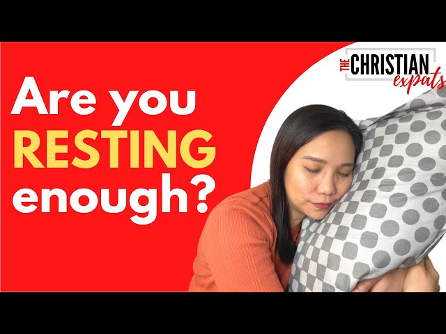 Why REST DAYS are IMPORTANT? Recognizing the LIMIT God gave us ...