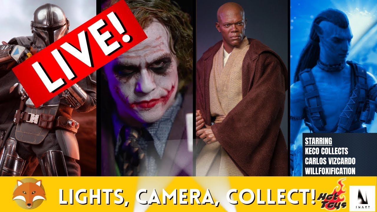 Mace Windu, Super Battle Droid, InArt Joker RELEASED, Chrome ...