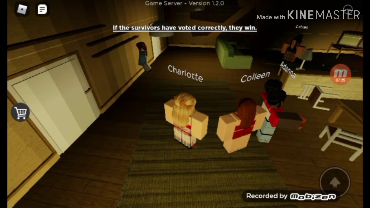 Playing a roblox game called flicker - YouTube