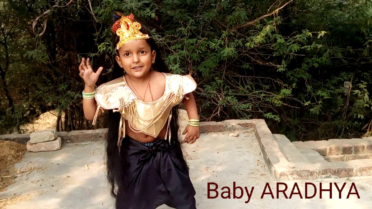 Cute baby krishna dance - YouTube