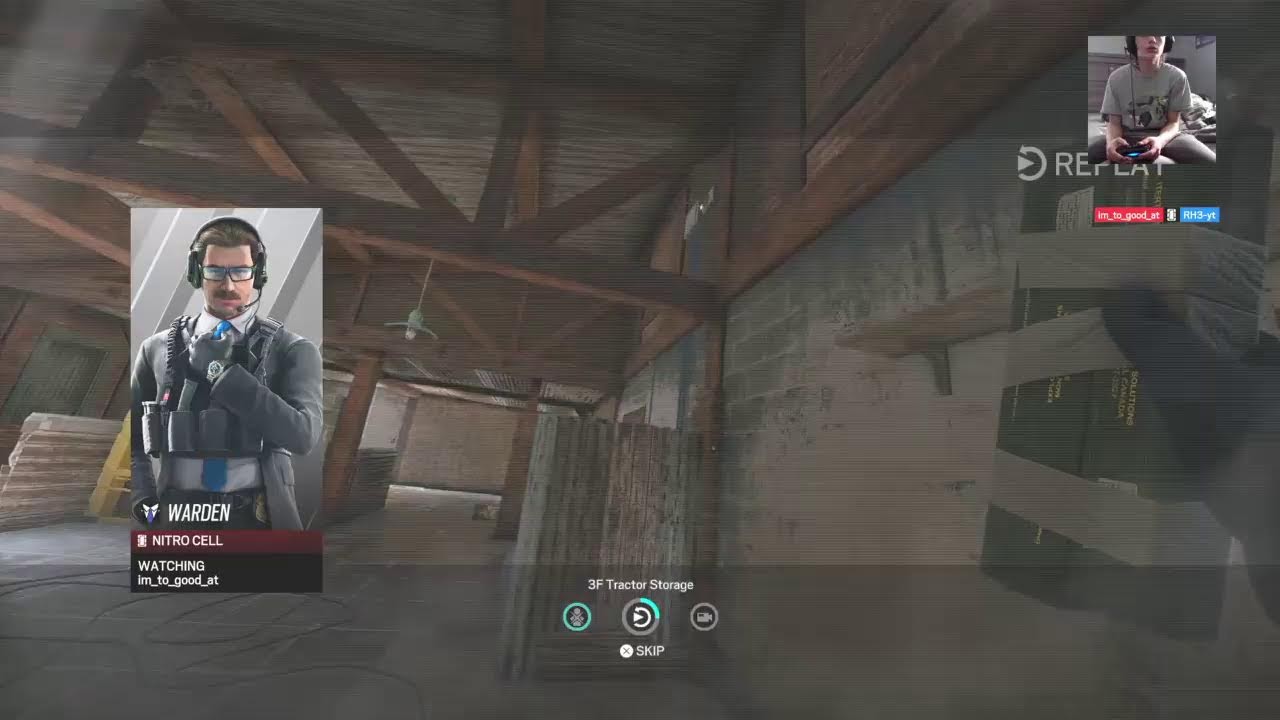 Playing R6 with brenton (Mic & face cam) - YouTube