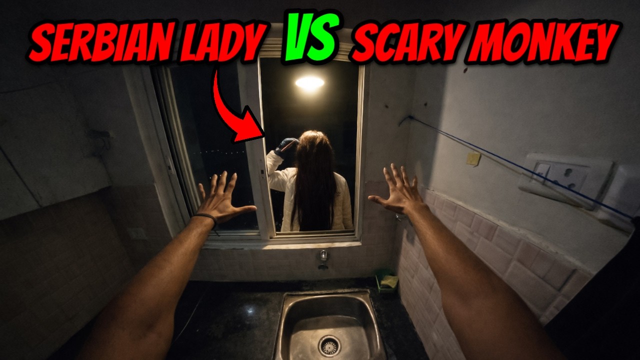 Serbian Dancing Lady Vs Scary Monkey | Horror Pov | Everyouth Boyz ...