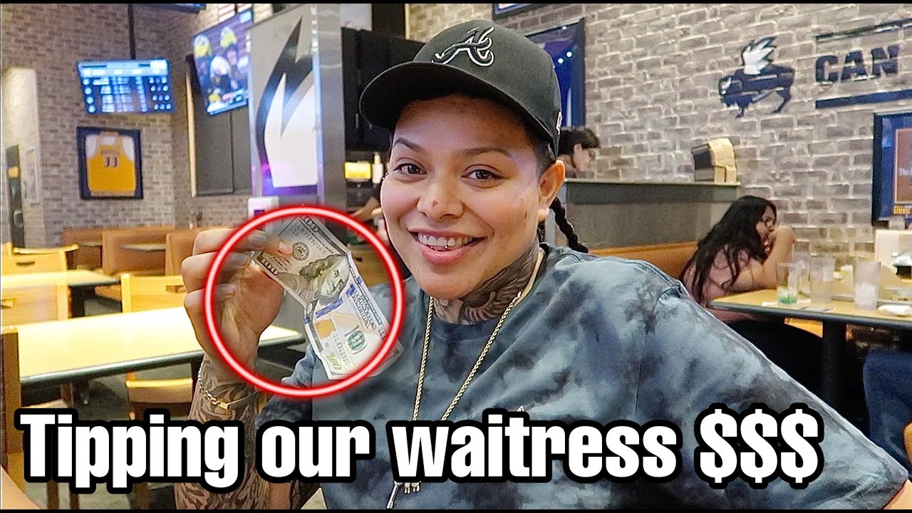 TIPPING OUR WAITRESS | VLOG - YouTube