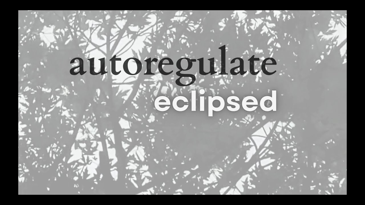 Autoregulate - Eclipsed - YouTube