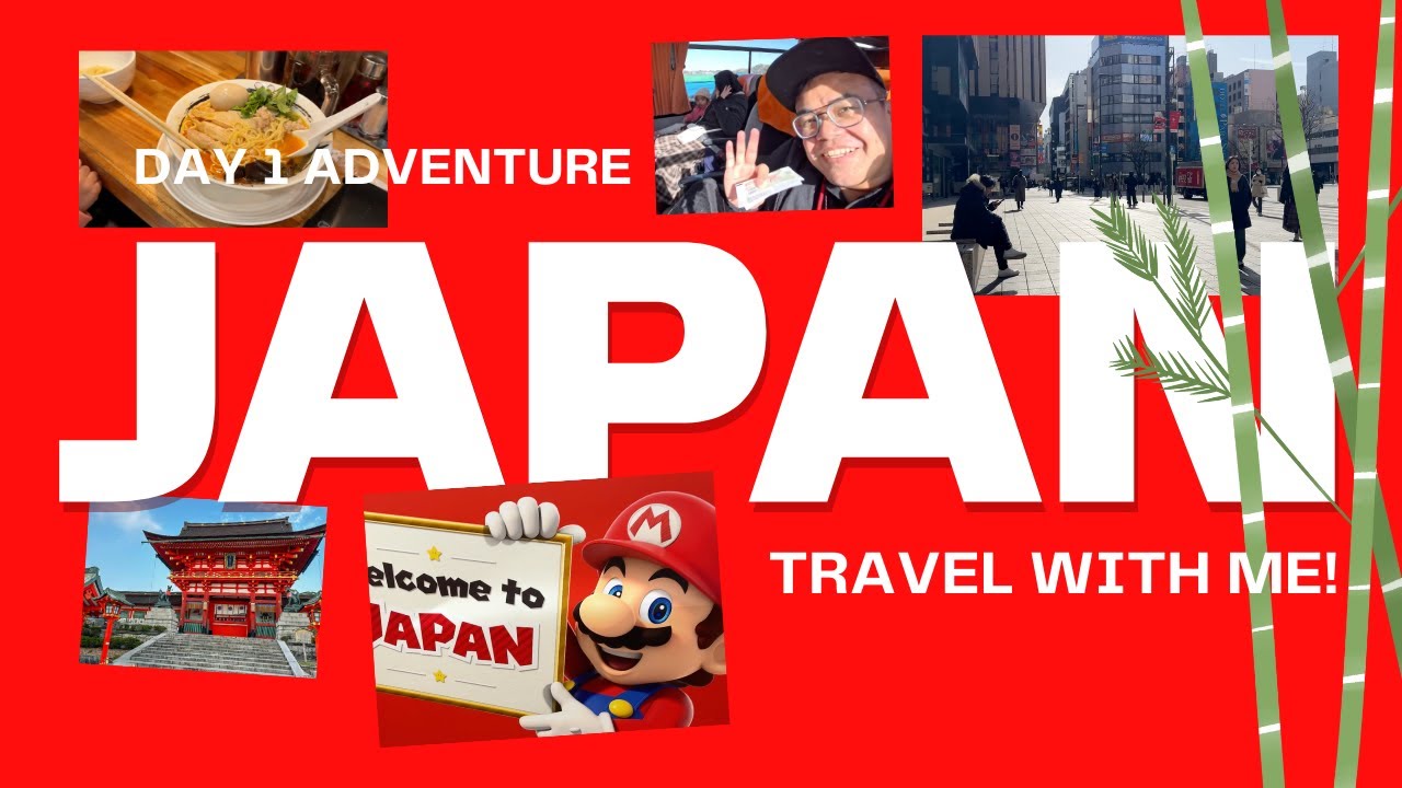Tokyo Japan Adventures Day 1 - YouTube