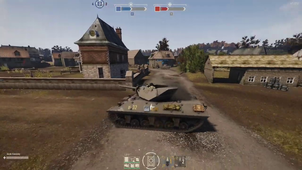 USA M10 Wolverine Tank play / 미군 M10 울버린 탱크 플레이 / Heroes and Generals ...