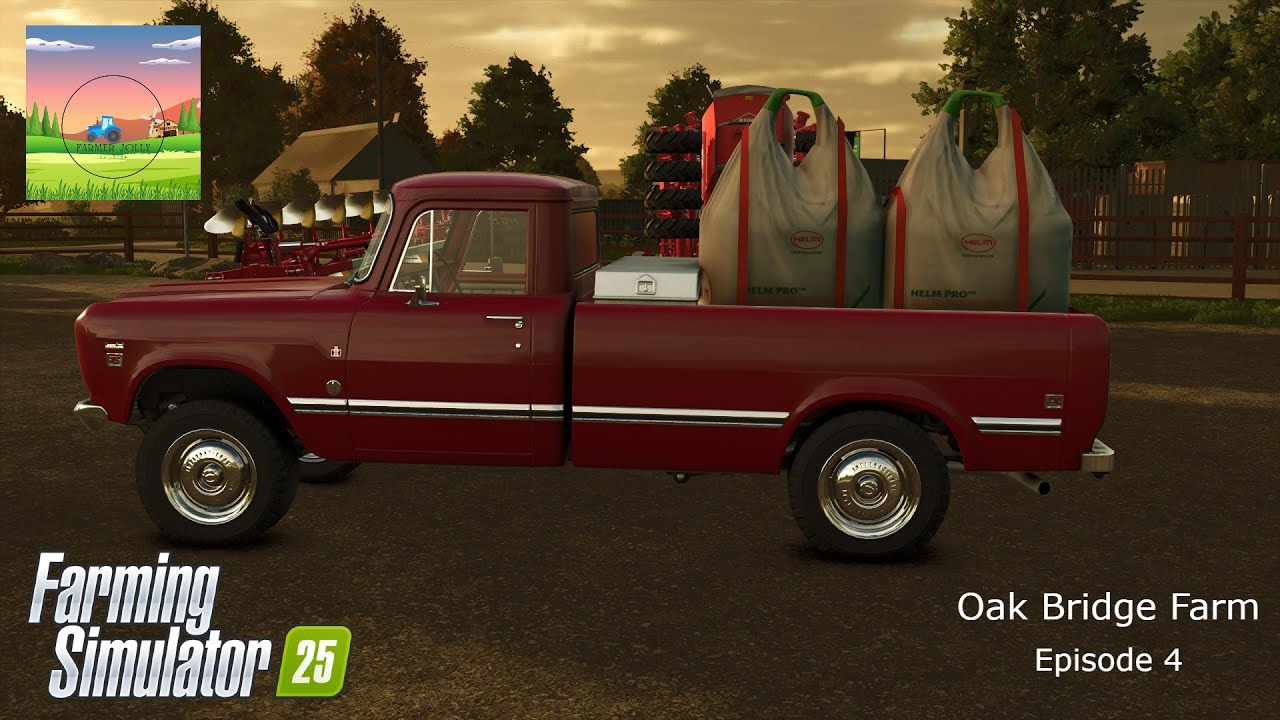 Let's get some Hay Bales! - Oak Bridge Farm Let's Play | Ep4 | Farming ...