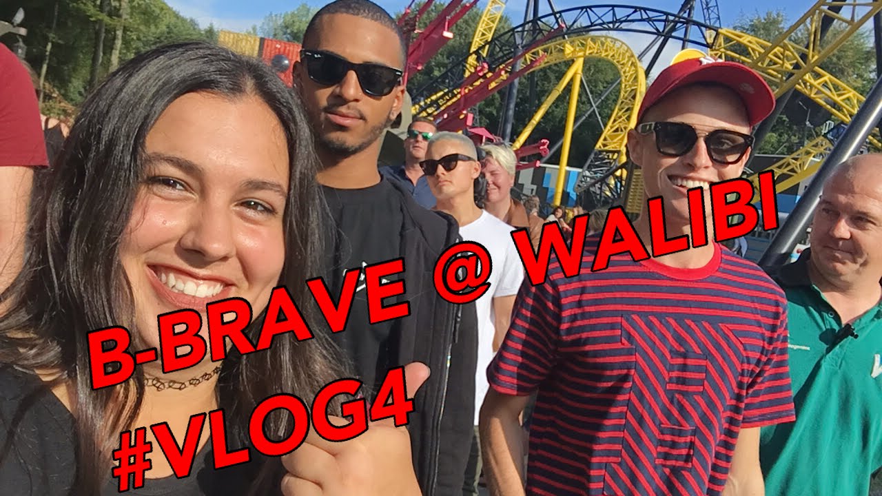 B-BRAVE ACHTER VOLGEN IN WALIBI !?! #Vlog #4 - YouTube