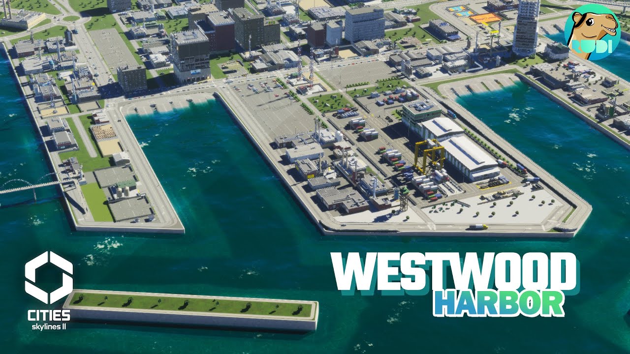 HYPER DETAILLED HARBOR in CITIES SKYLINES 2 without Mods - YouTube