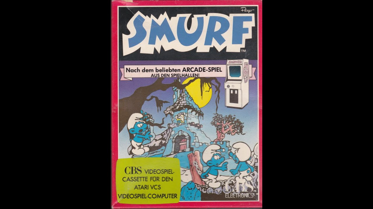 Smurf: Rescue in Gargamel's Castle - Atari 2600 - Gameplay Up to 3rd ...