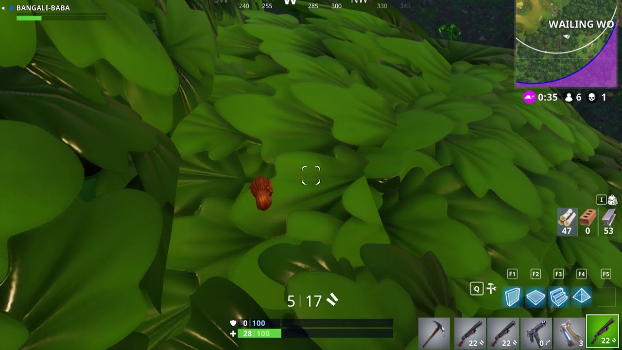 "FORTNITE" Camping in a tree - YouTube
