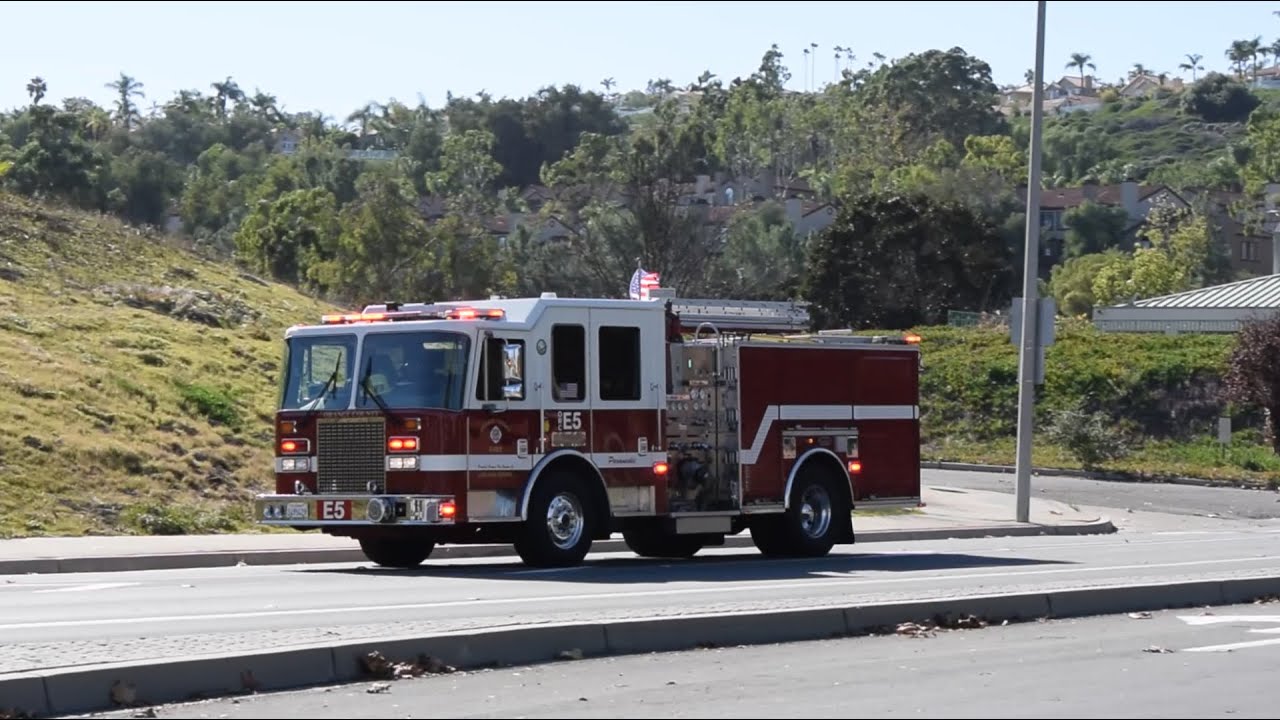 (Dispatch Audio) OCFA Engine 5 Responding - YouTube