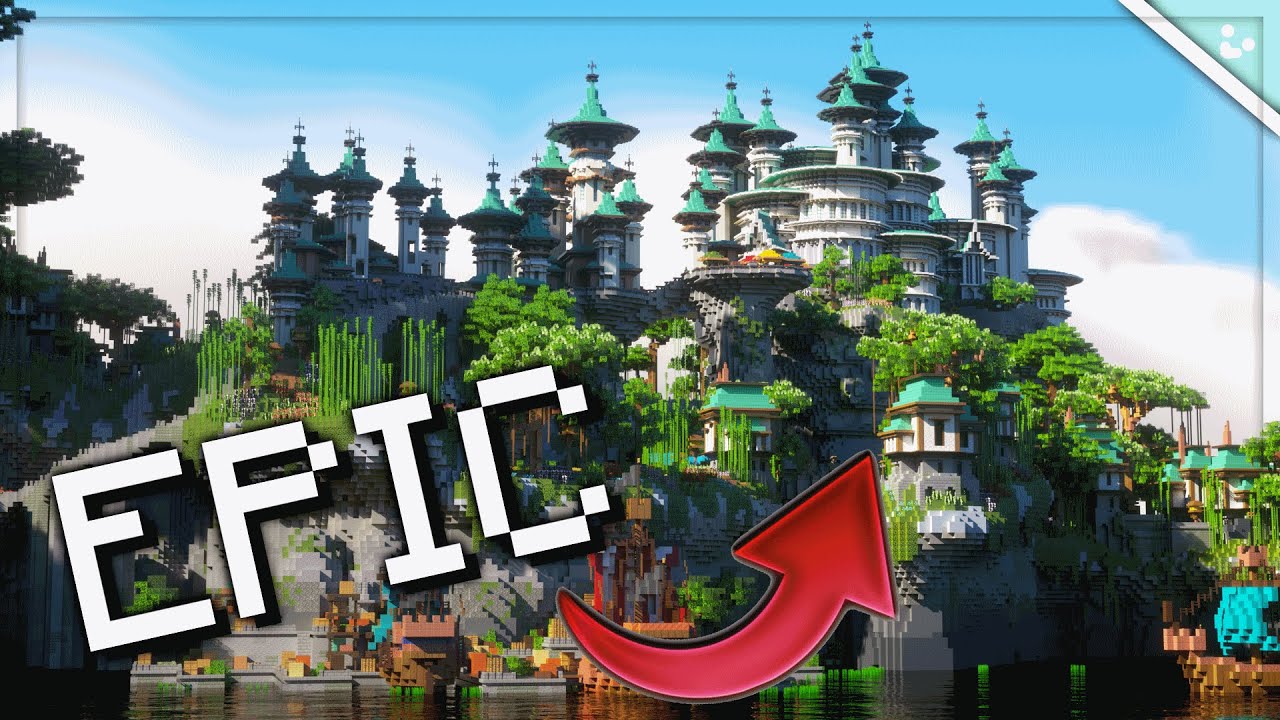 MINECRAFT MEGA ISLAND BUILD! - YouTube