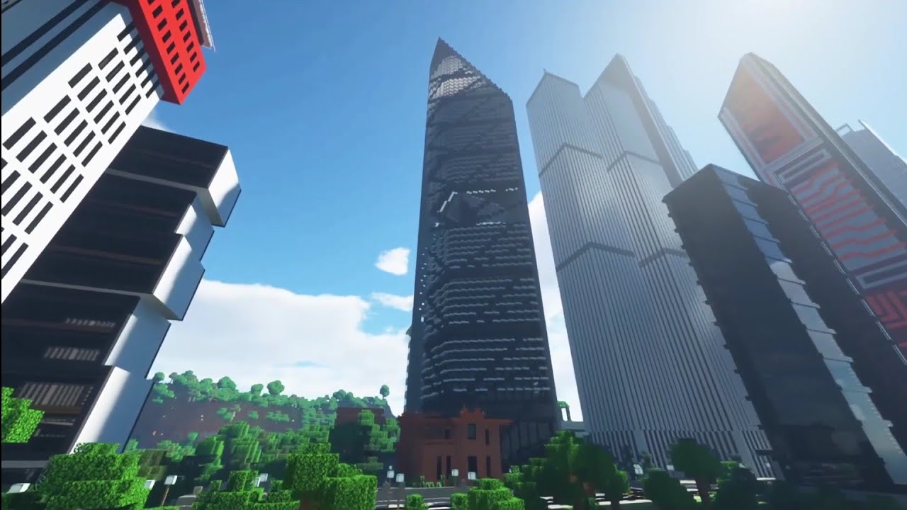 como hacer la torre reforma en minecraft (tutorial) - YouTube