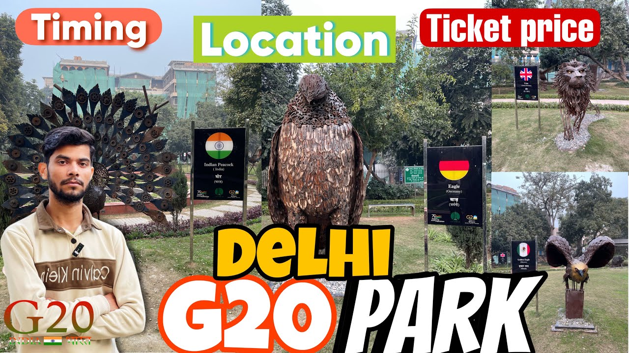 G20 park delhi / G20 park / G20 park delhi ticket price/ G20 night view ...