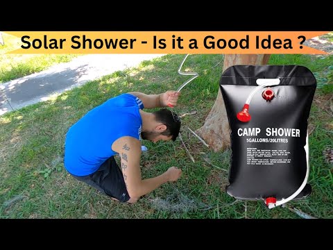 The Cheapest Solar Shower Review