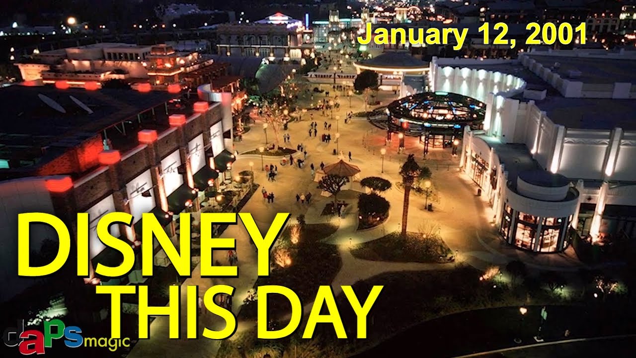 DISNEY THIS DAY - January 12, 2001 - YouTube