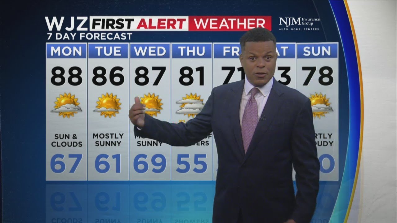 Derek Beasley has your Sunday evening forecast - YouTube