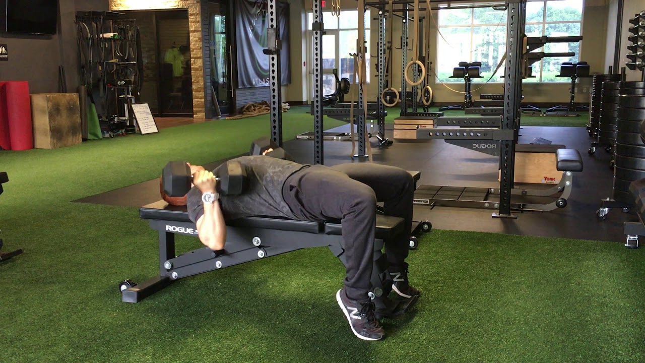 2DB Corkscrew Chest Press - YouTube