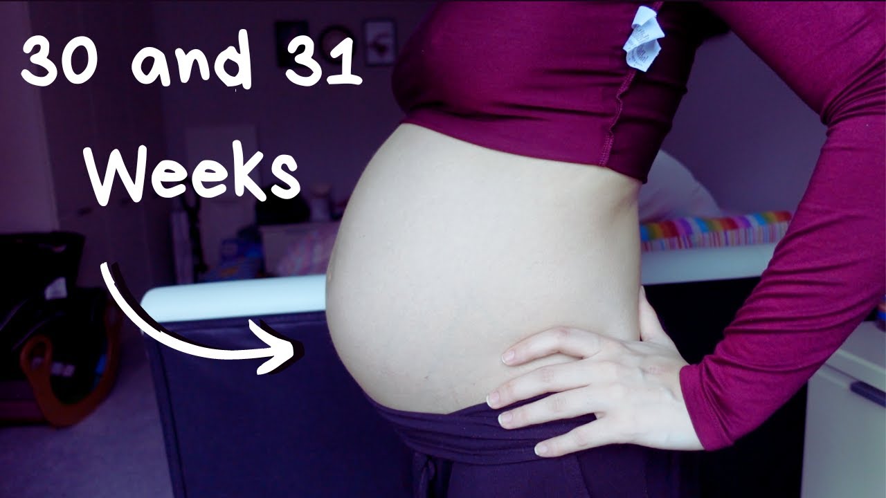 30/31 weeks Bumpdate - YouTube