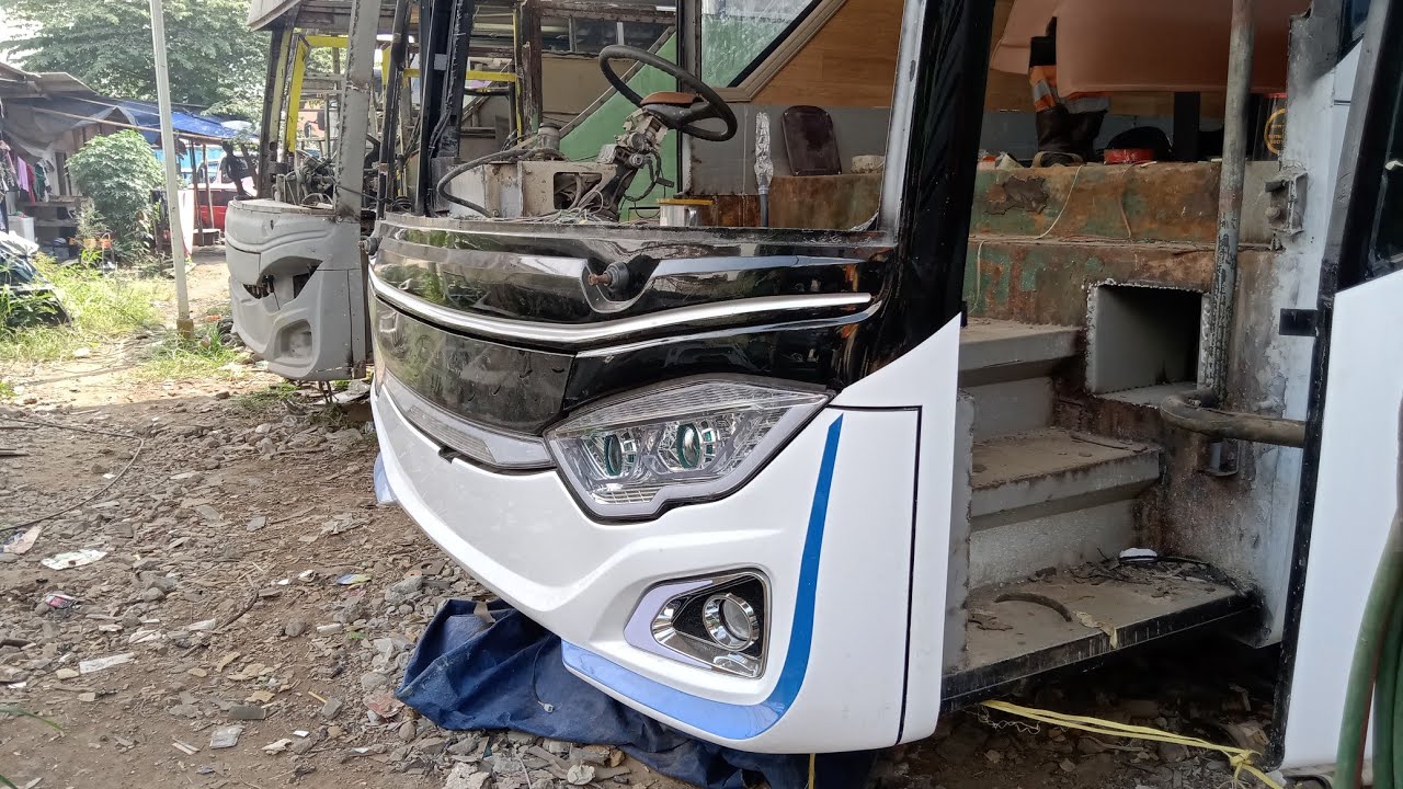 MODIF INTERIOR SPESIAL BUS BBI DI BENGKEL ROMBAK BUS KPM BAROS CIMAHI ...