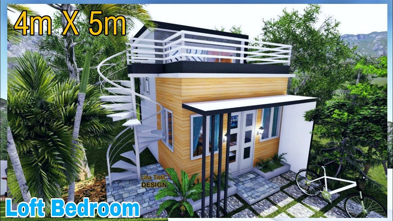 TINY HOUSE DESIGN | 4X5METERS - YouTube