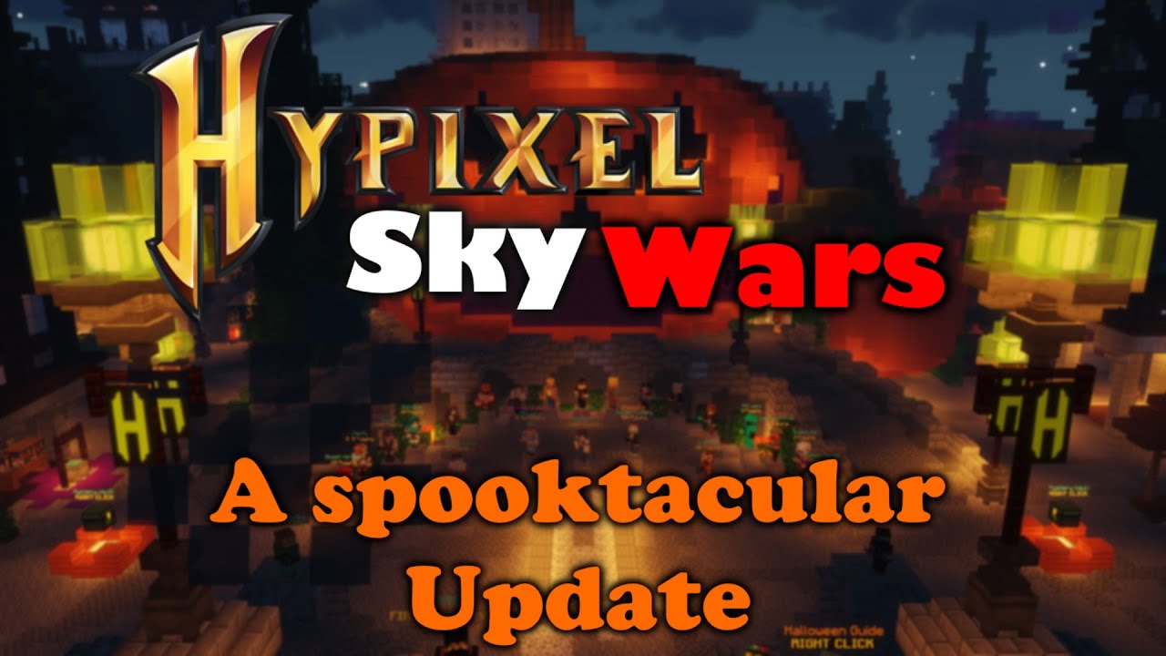 Hypixel Skywars Halloween Update - A Spooktacular Commentary - YouTube