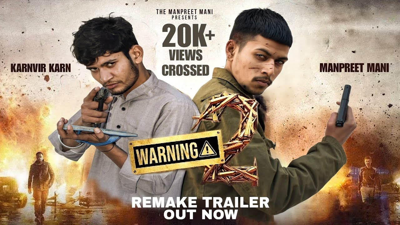 Warning 2 Remake Trailer | Gippy Grewal | Jasmin Bhasin | Prince KJ ...