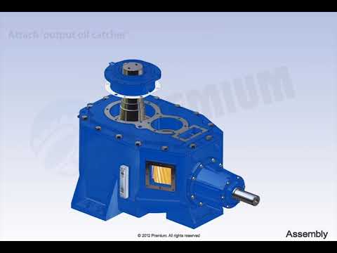 Premium Transmission Cooling Tower Gearbox Assembly - YouTube