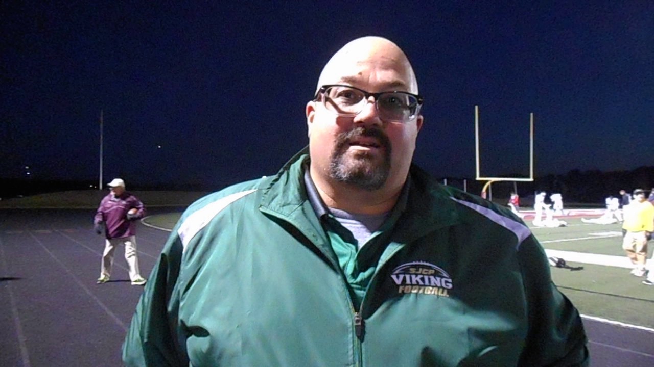 St. John's Catholic football coach Daryl Hayes 11/12/16 - YouTube