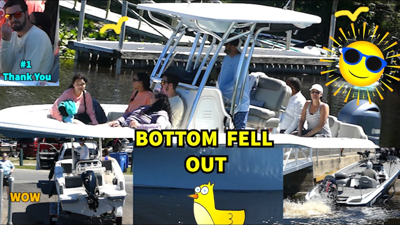 Bottom Fell Out At The Boat Ramp Wild Time Unbelievable Enjoy. - YouTube