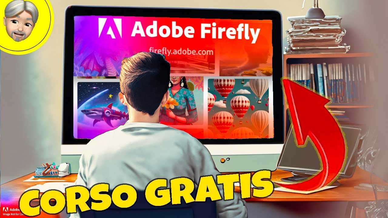 GRATIS Ai ADOBE FIREFLY, CORSO per TUTTI da 0 per CREARE IMMAGINI INCREDIBILI - YouTube