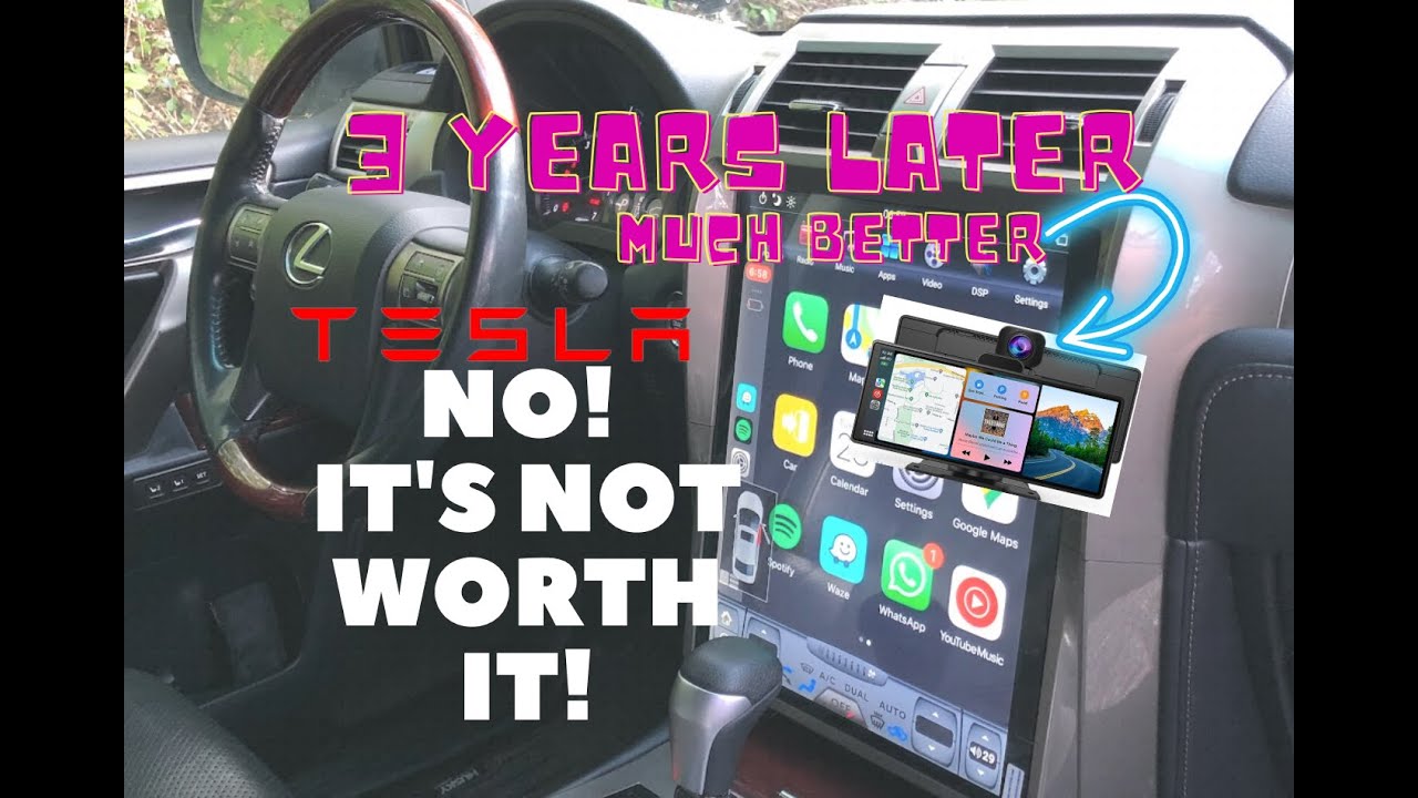 Lexus GX 460 15" Tesla screen 3 Years Later?!? - YouTube