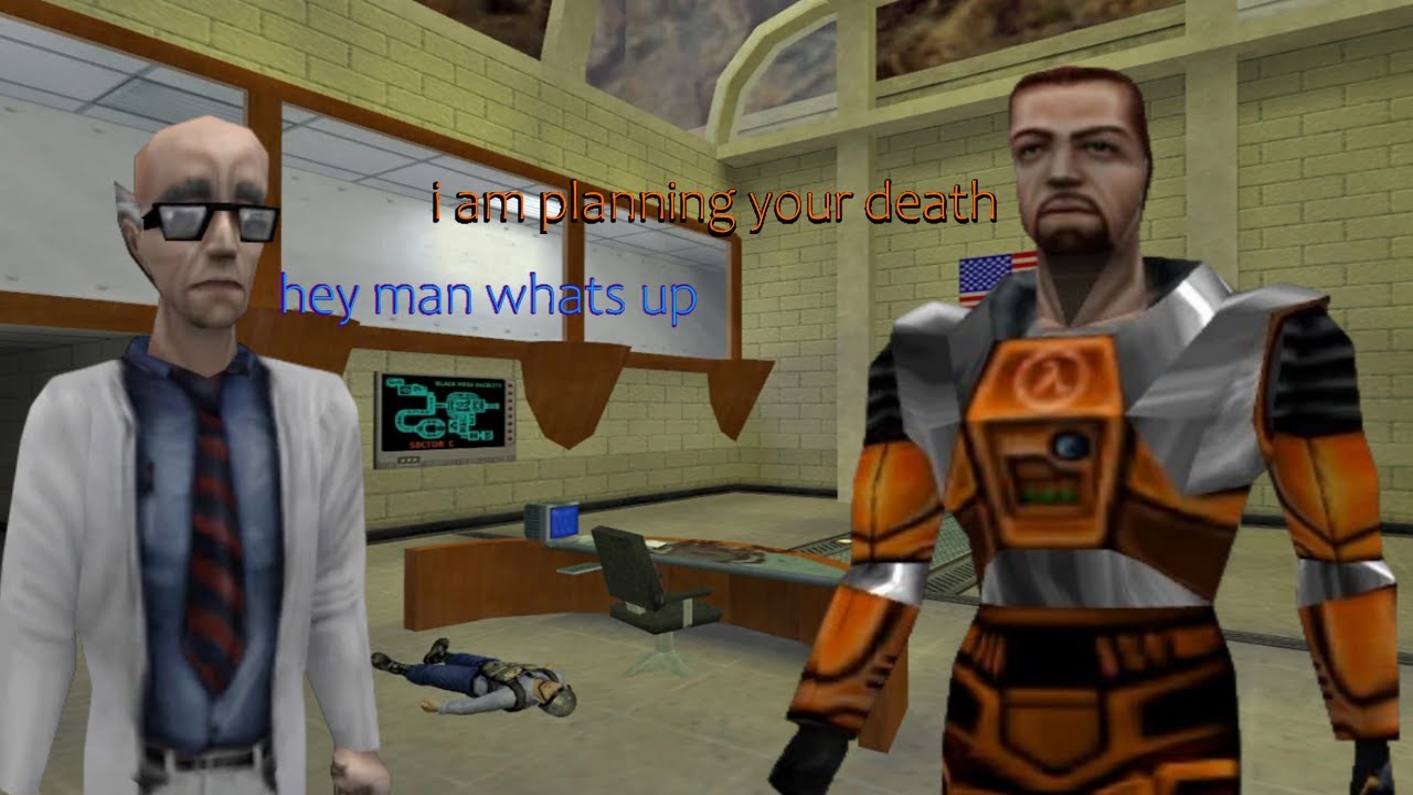 gordon freeman's descent into insanity - YouTube