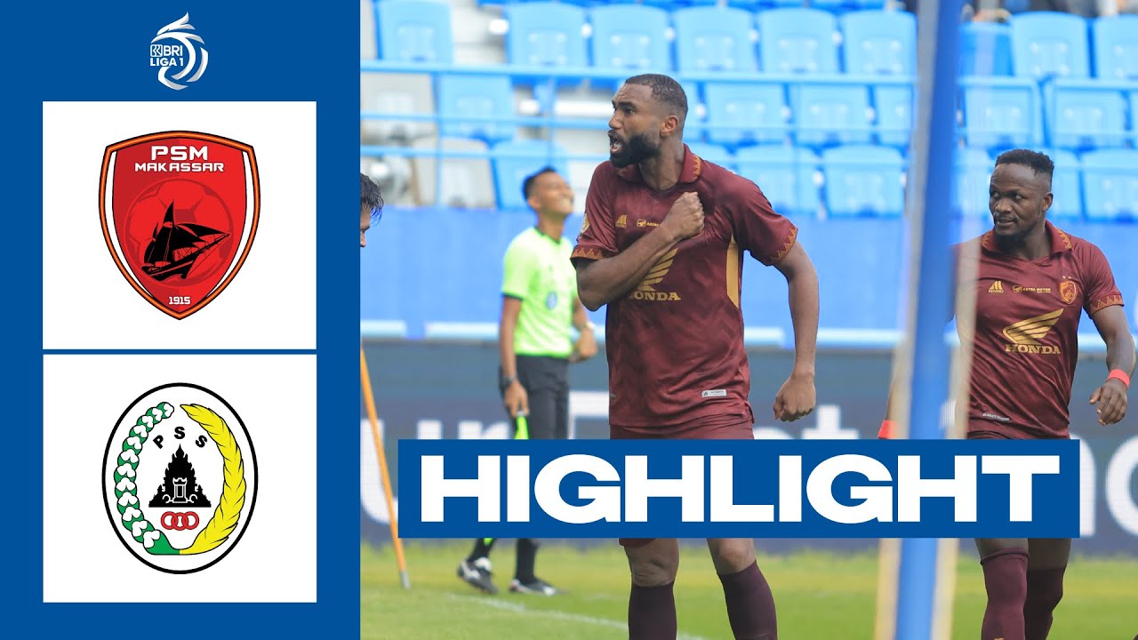 Highlight | PSM Makassar VS PSS Sleman | Pekan 28 - YouTube