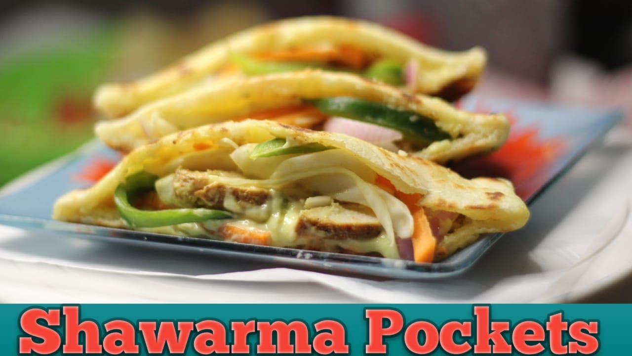 Pocket Shawarma Easy Homemade Recipe | Delicious Middle Eastern Wrap ...